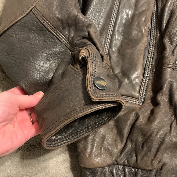 Marshall Field’s | Jackets & Coats | Vintage Marshall Fields Leather ...